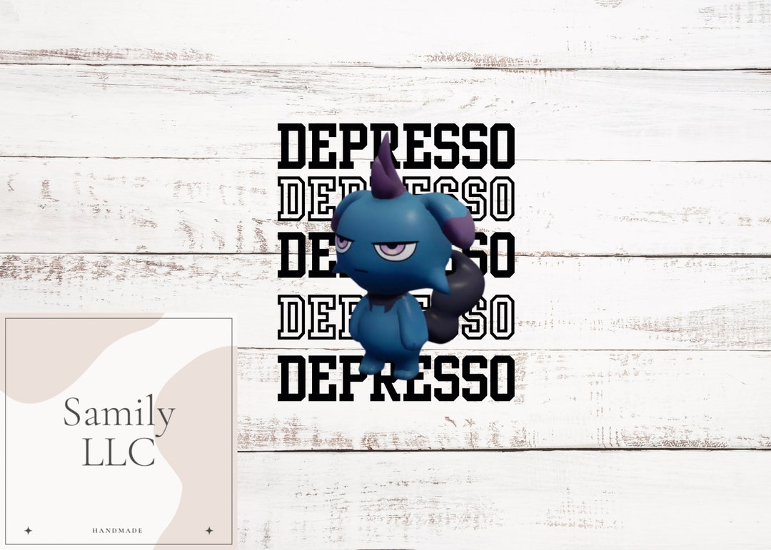 Depresso Digital File Palworld Depresso Sticker Sweater Tshirt - Etsy