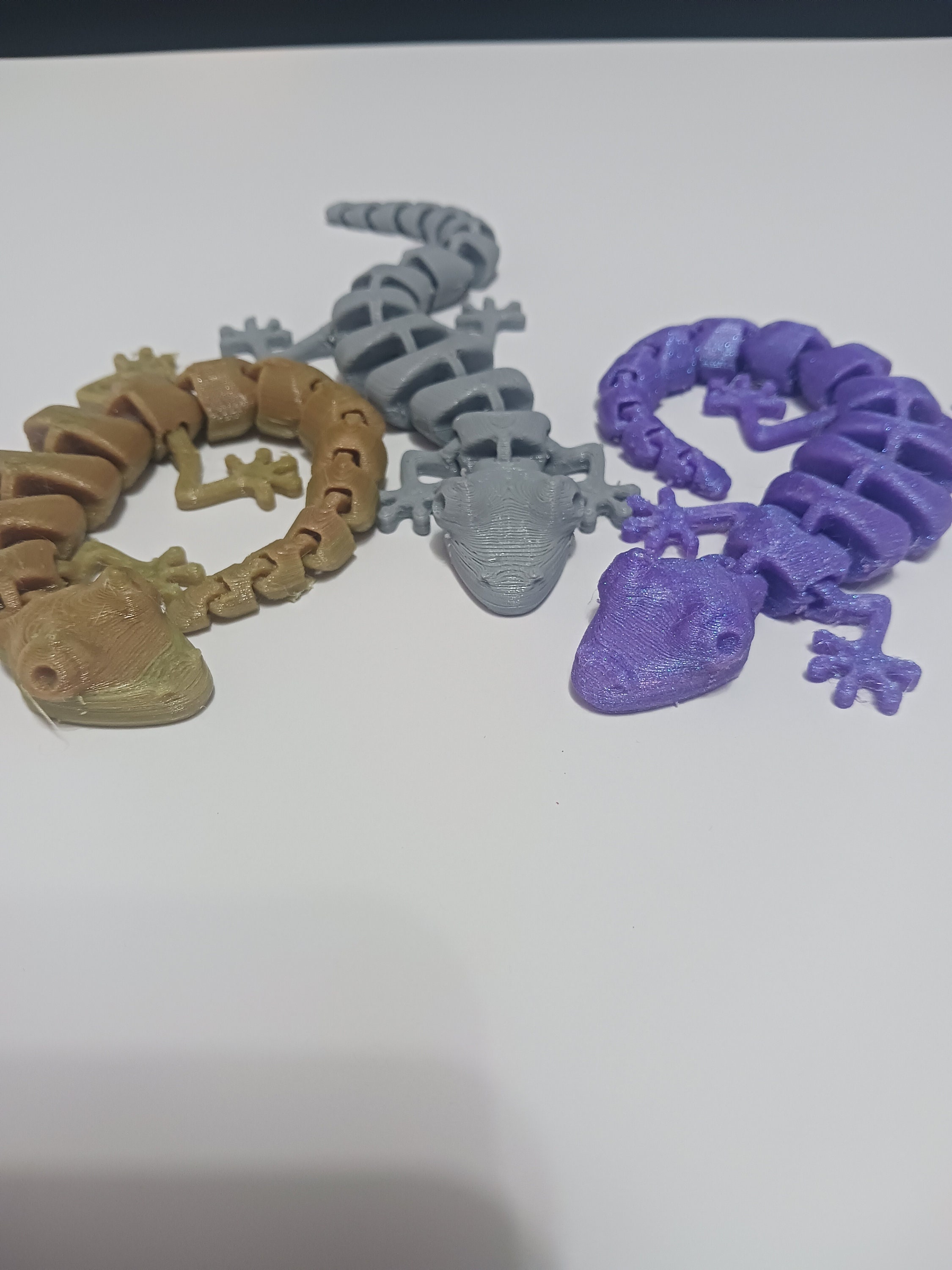 Articulated Lizard Fidget Toy - 3D Printed - Etsy