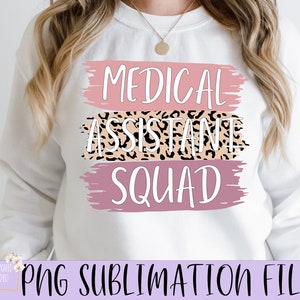 Medical Assistant Sublimation PNG, Medical Assistant Bundle Sublimation ...