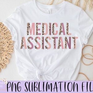 Medical Assistant Sublimation PNG, Medical Assistant Bundle Sublimation ...
