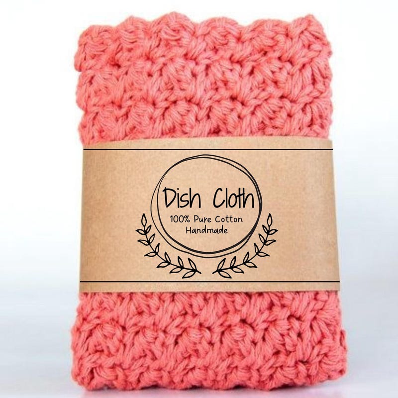 Printable Dishcloth Tags - Etsy