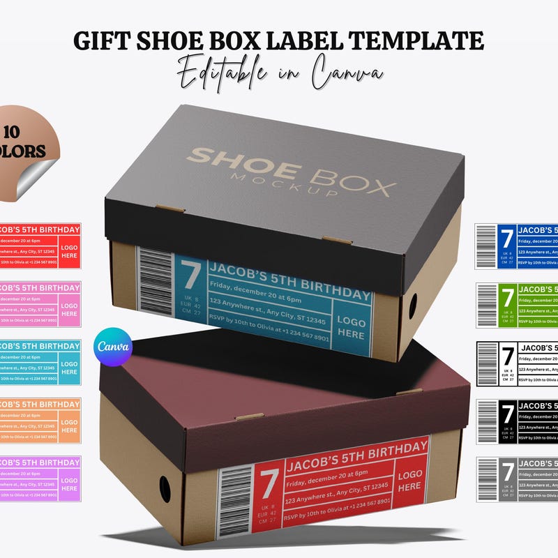 Shoe Box - Etsy