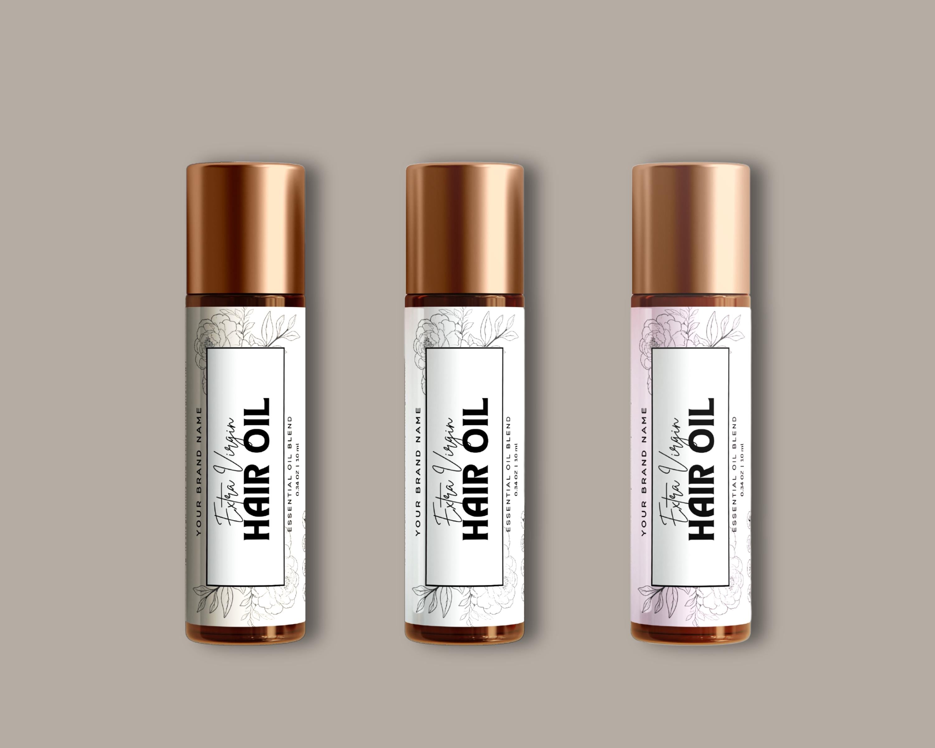 Editable Essential Oil Labels | Roller Bottle & Oil Bottle Templates ...