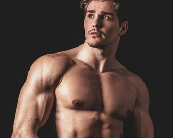 Handsome Hung Sexy Muscle Jock Hunk Hot Buff Alpha Male Man - Etsy