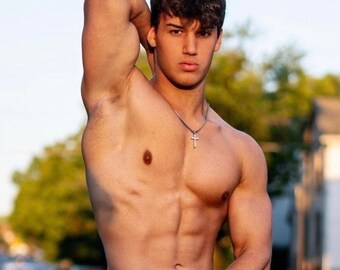 Handsome Bodybuilder Sexy Muscle Jock Hunk Hot Buff Alpha Male - Etsy