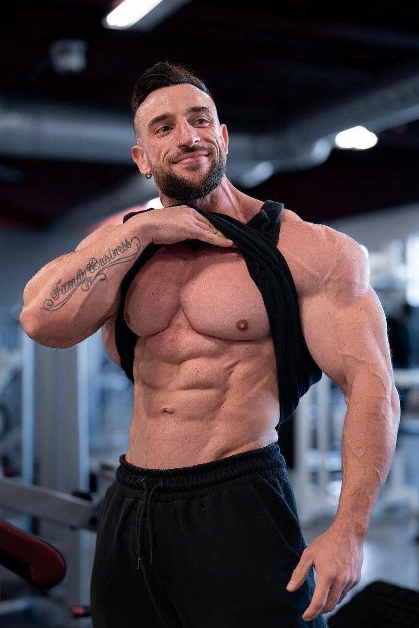 Handsome Bodybuilder Sexy Muscle Jock Hunk Hot Buff Alpha Male - Etsy