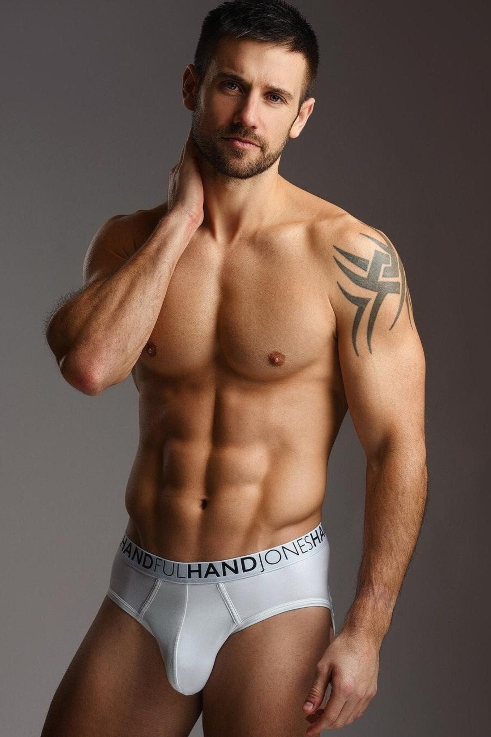 Handsome Bodybuilder Sexy Muscle Jock Hunk Hot Buff Alpha Male Man 4x6 Glossy Photo Poster Print ...