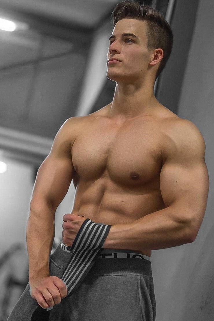 Handsome Bodybuilder Sexy Muscle Jock Hunk Hot Buff Alpha Male - Etsy