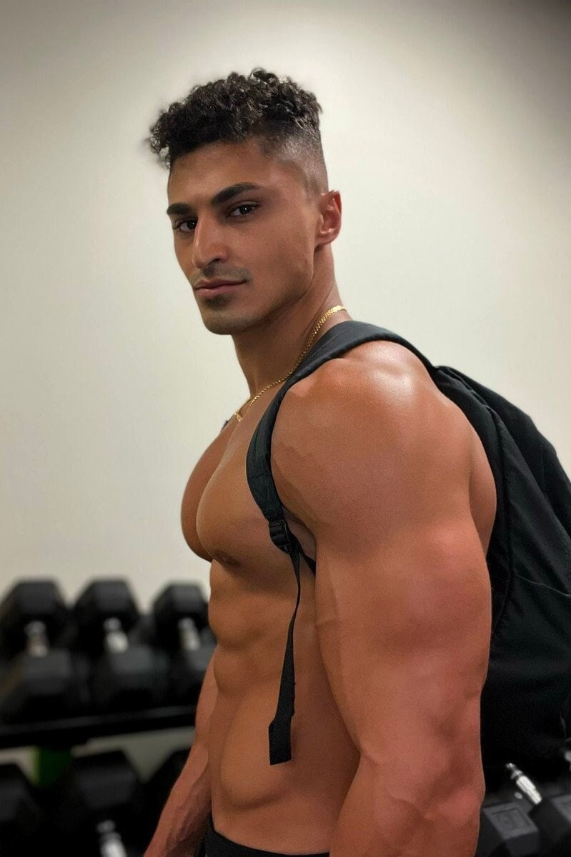 Handsome Bodybuilder Sexy Muscle Jock Hunk Hot Buff Alpha Male Man 4x6 ...