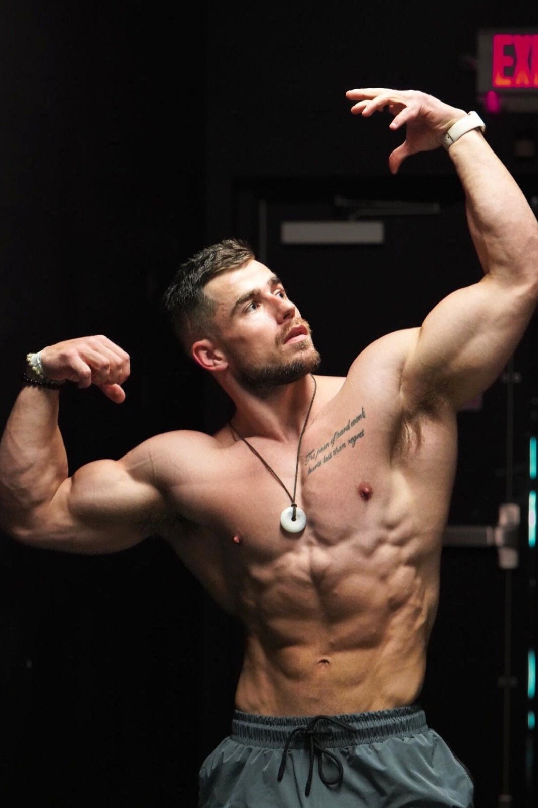 Handsome Bodybuilder Sexy Muscle Jock Hunk Hot Buff Alpha Male Man 4x6 ...