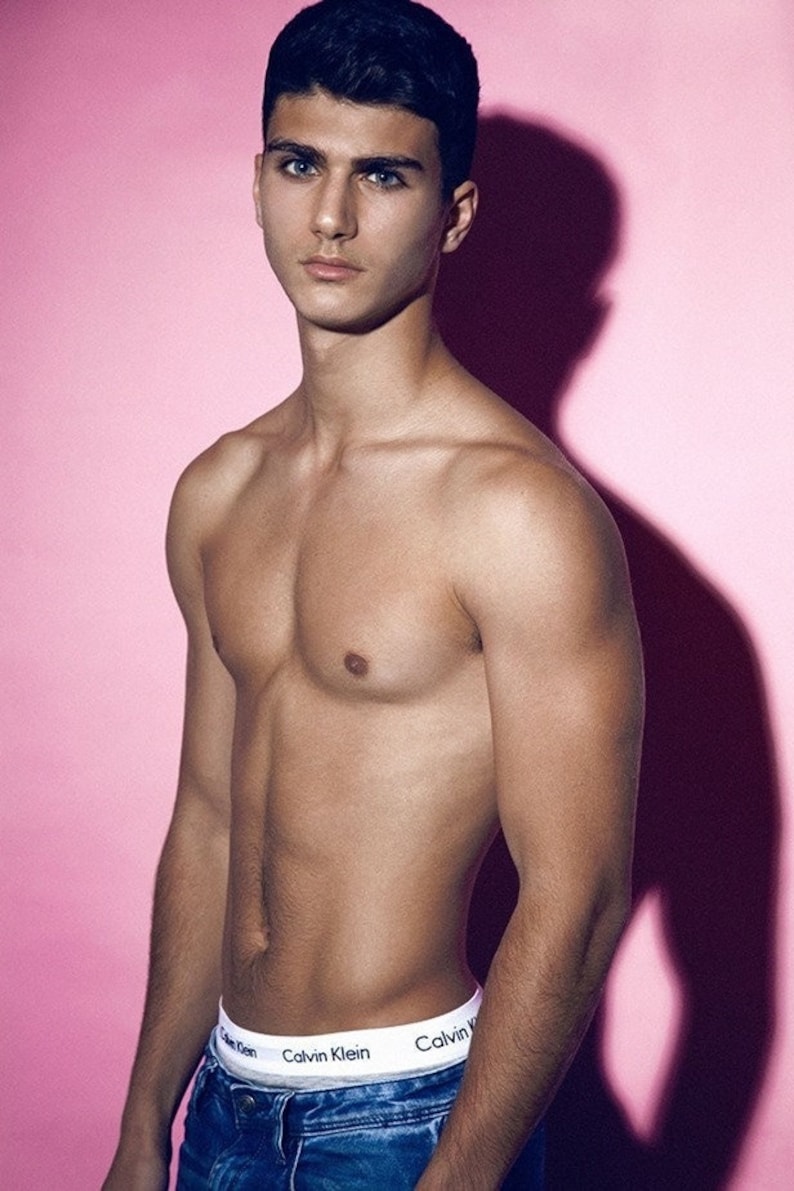 Knappe Twink Shirtless Sexy Muscle Twink Jock Hunk Hot Buff Etsy Nederland