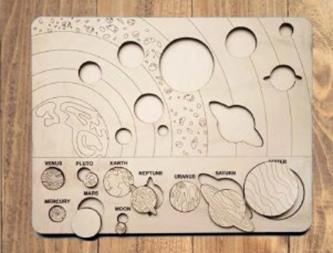 Educational Puzzle Laser Cut Dxf Laser Cut Dxf Laser Cut - Etsy