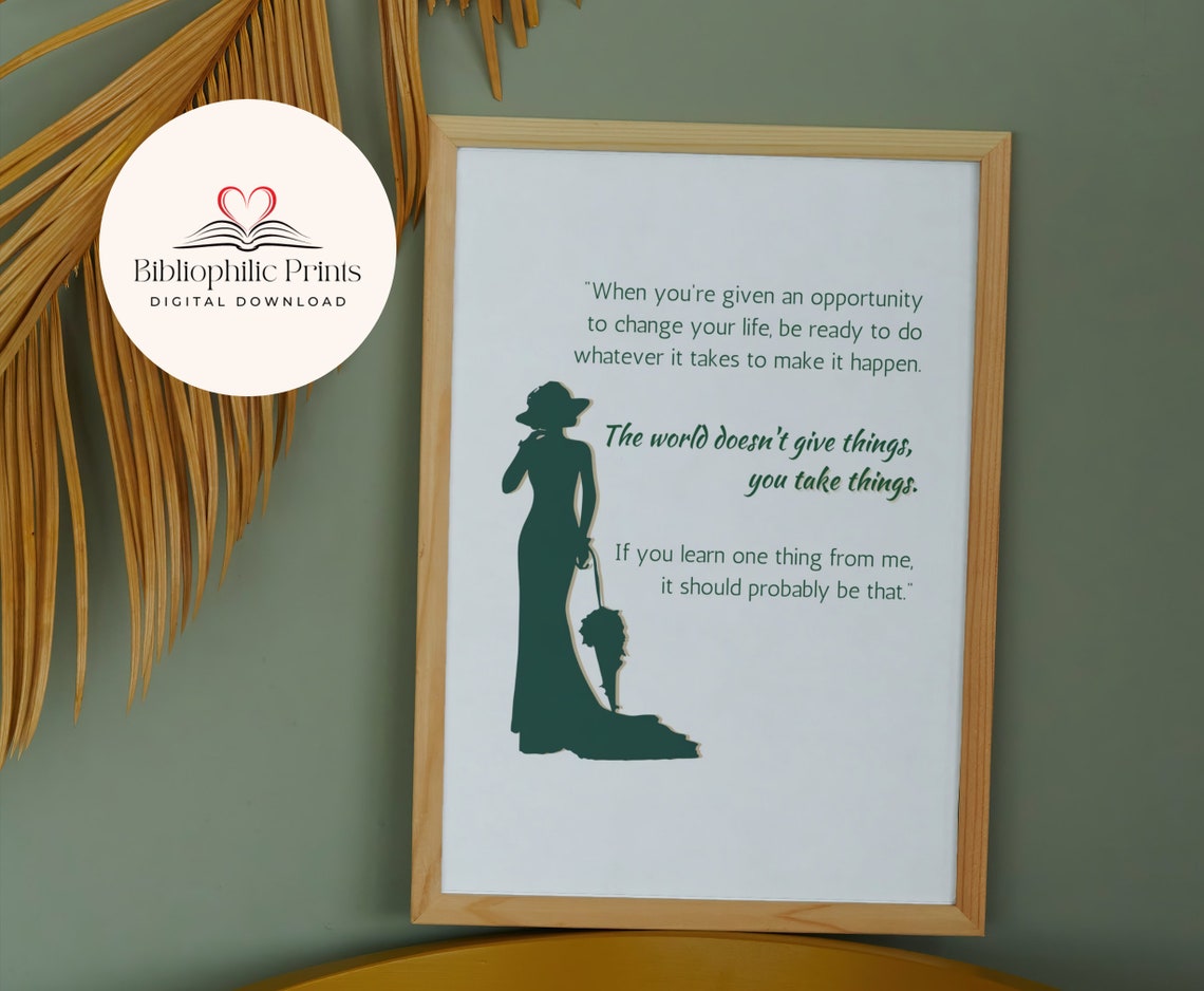 Digital Download You Take Things Printable Wall Art the - Etsy