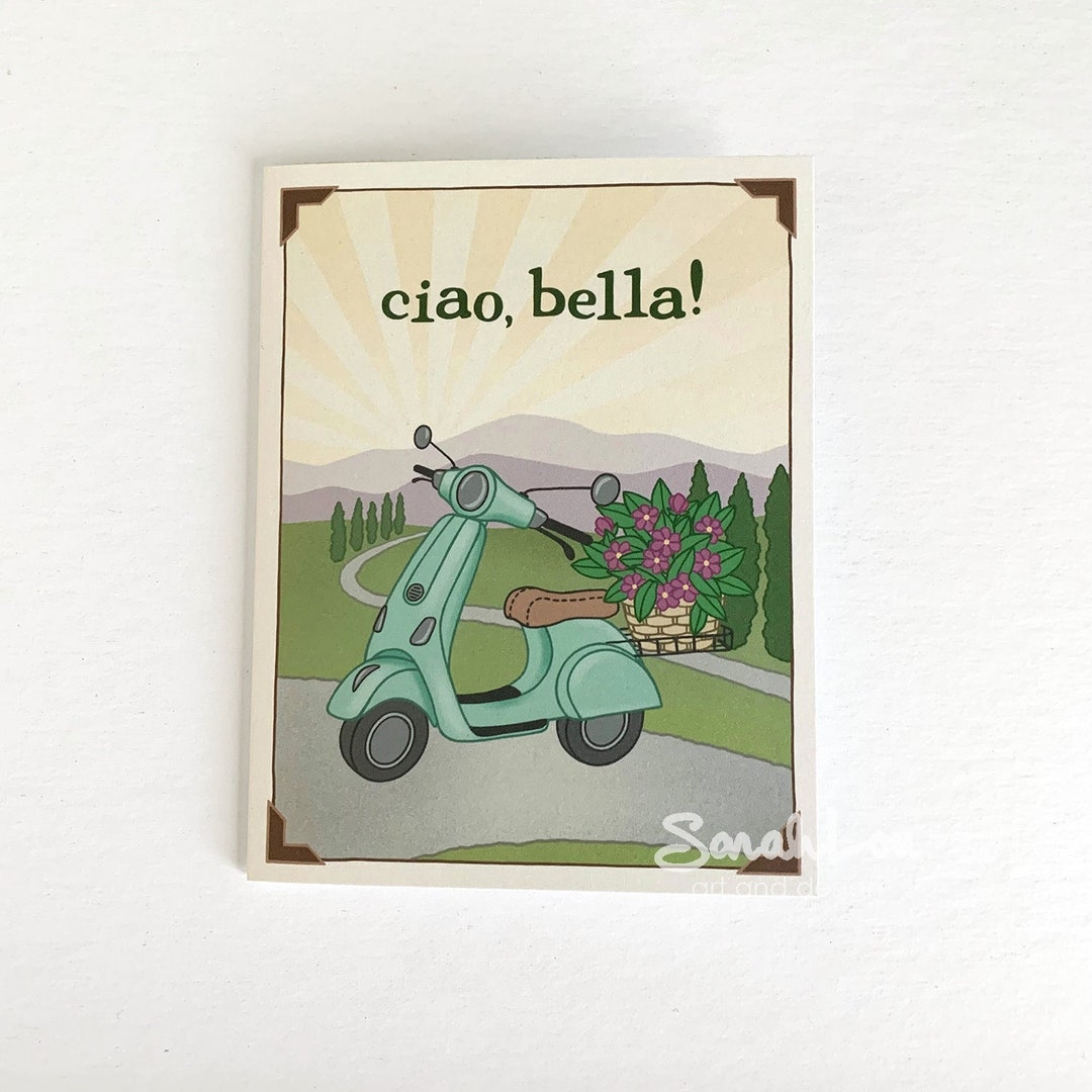 Ciao Bella! - Greeting Card - Etsy