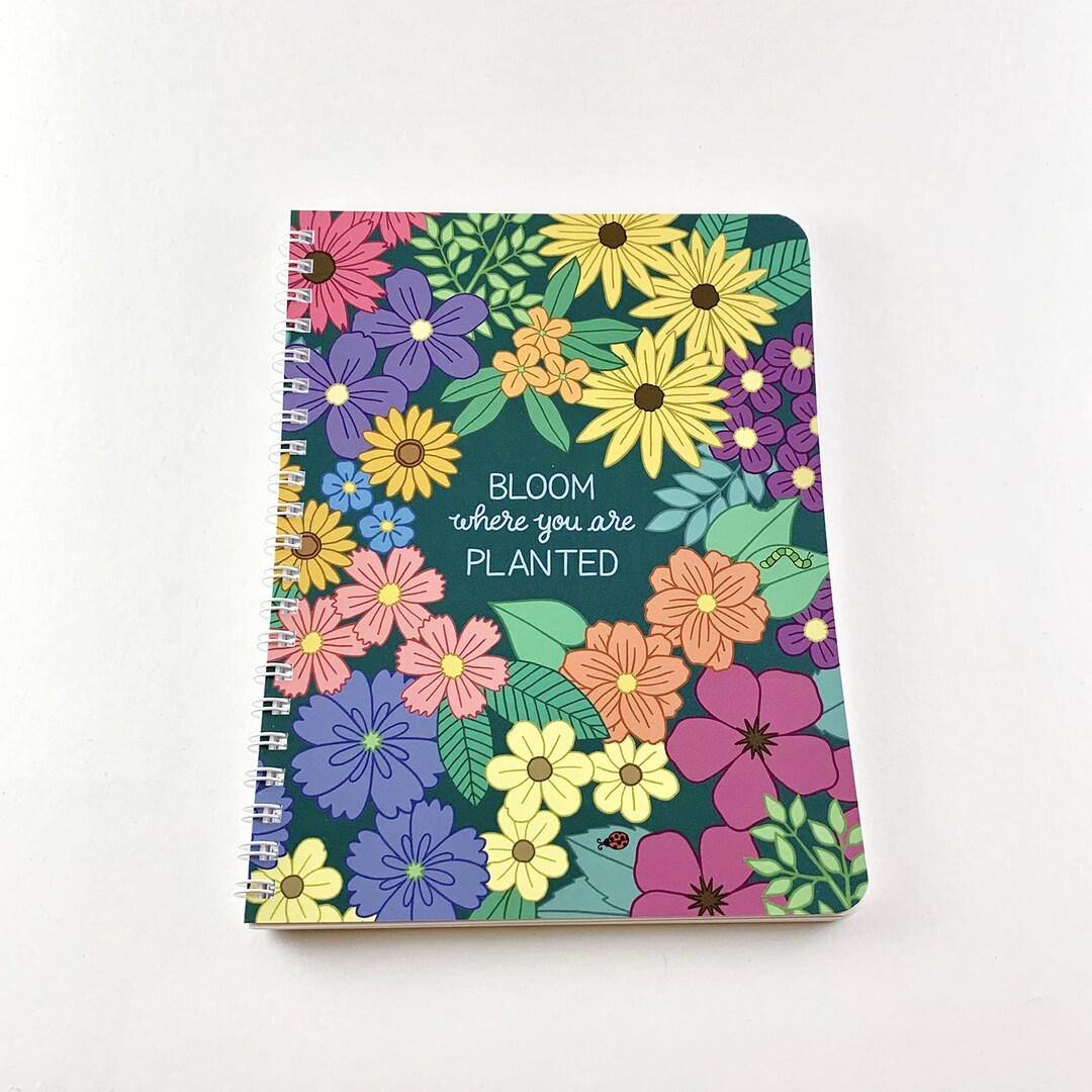 Bloom Notebook - Etsy