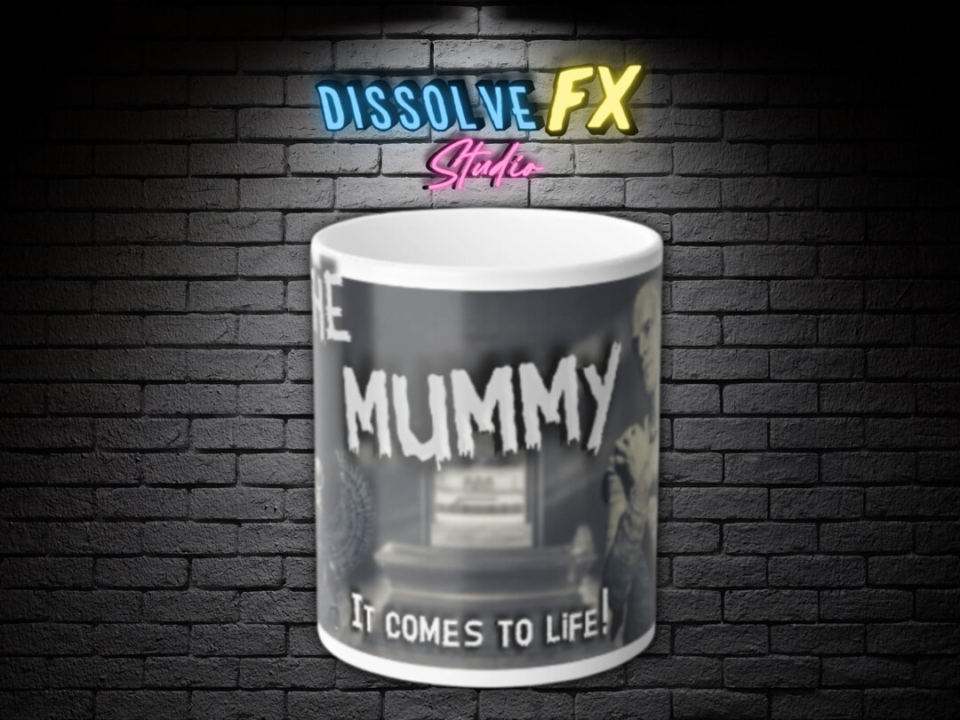 Universal Monsters the Mummy Bela Lugosi Color Changing Tea & Coffee ...