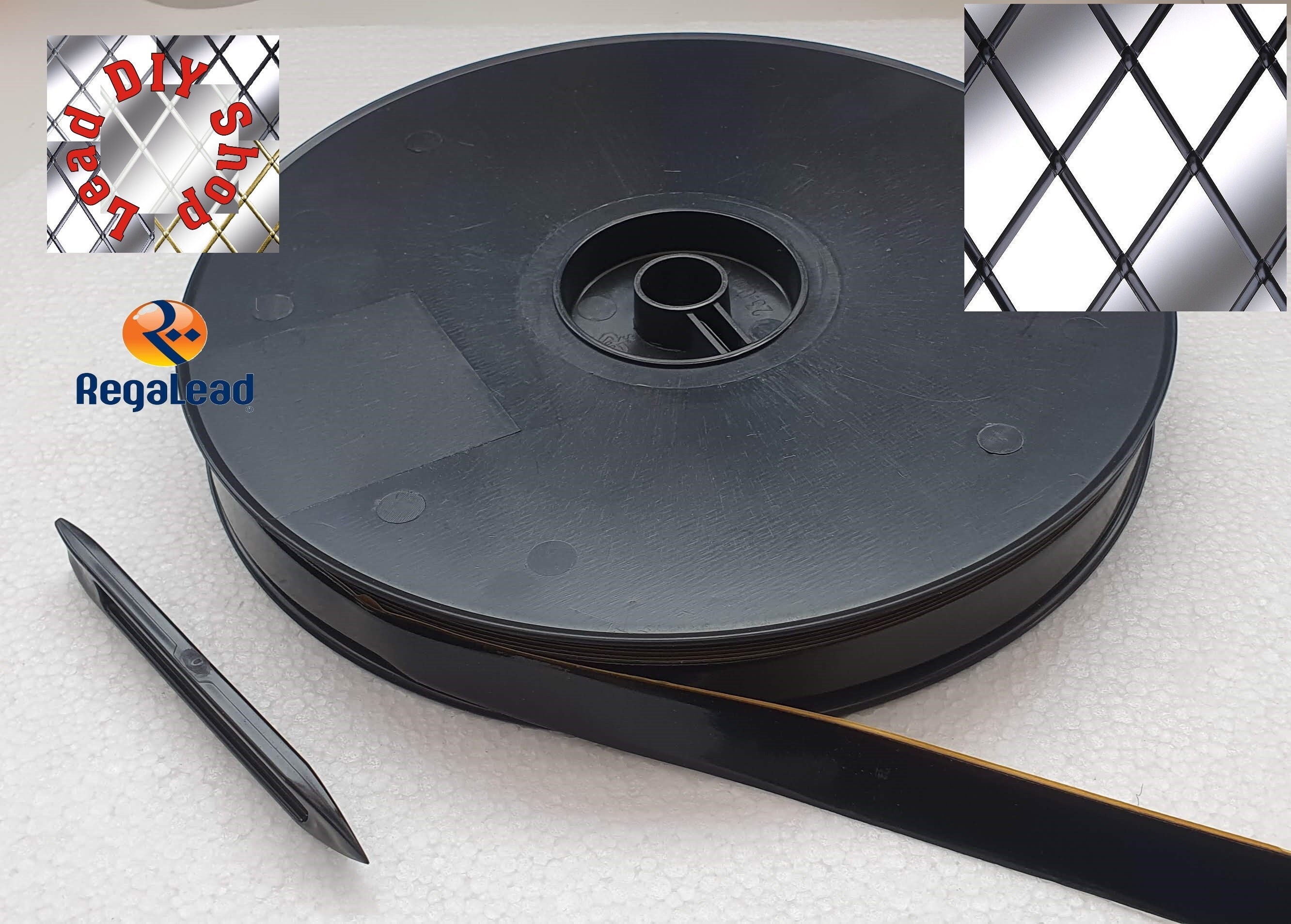 Ebony Self Adhesive Lead Strip Window Lead Glass Crafts Bottle Etsy Uk