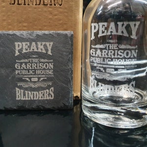 Peaky Blinders Garrison Decanter Box Set Can Be Personalised - Etsy