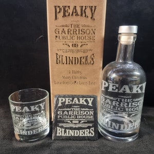 Peaky Blinders Garrison Decanter Box Set Can Be Personalised Box Set - Etsy