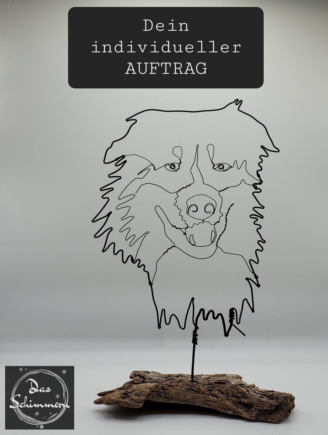 Commissioned Work, Customized Figure Made of Wire, Handwork, Wood - Etsy