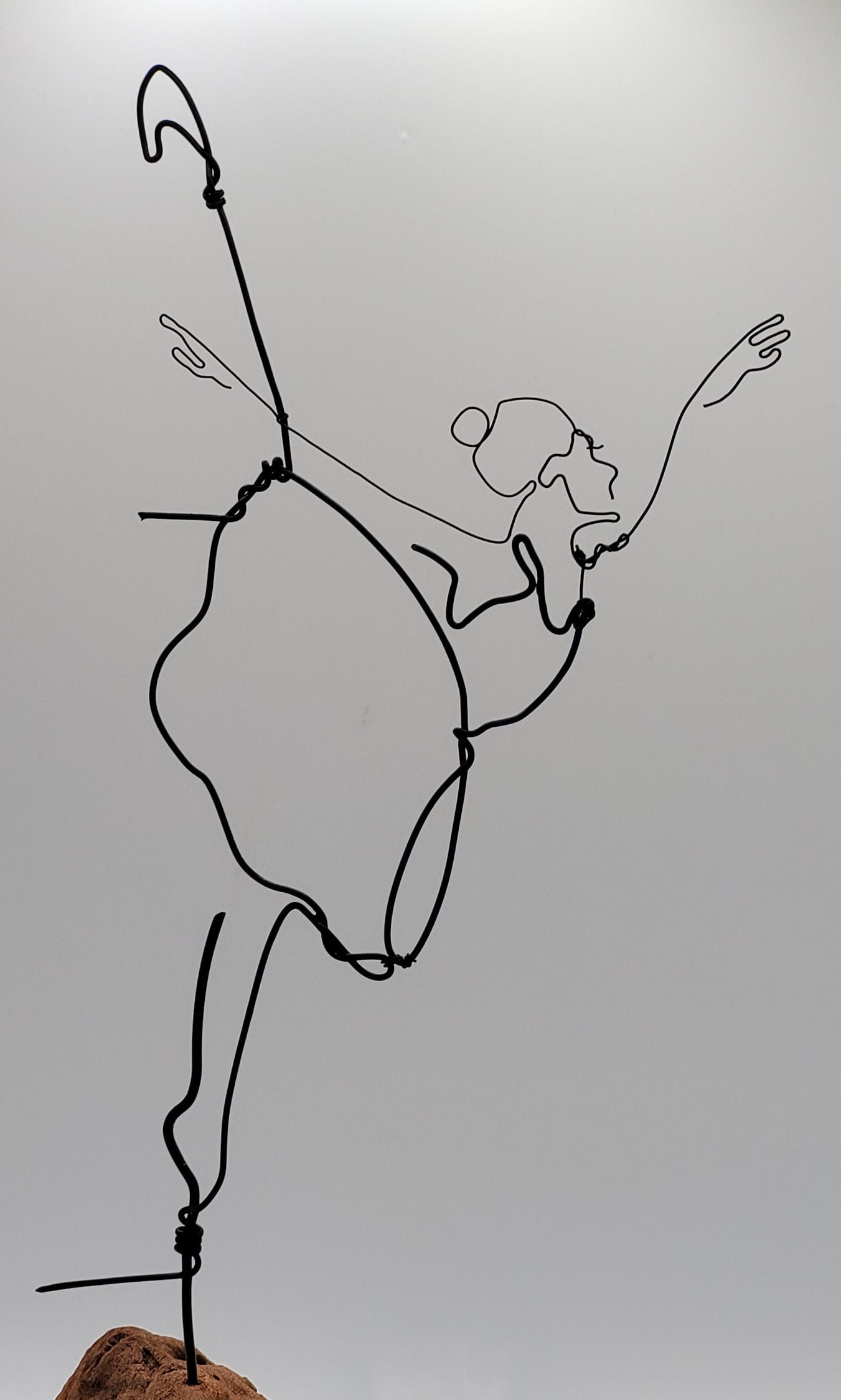 Dancer, Ballerina Made of Wire, Wire Figure, Decoration, Statue - Etsy