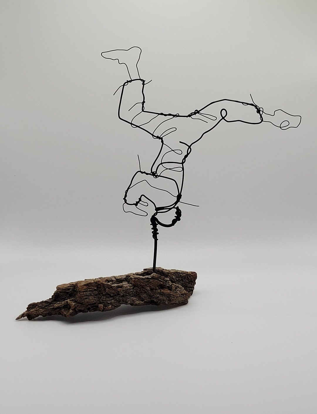Breakdancer Made of Wire, Dance Figure, Breakdance, Handmade, Wood - Etsy