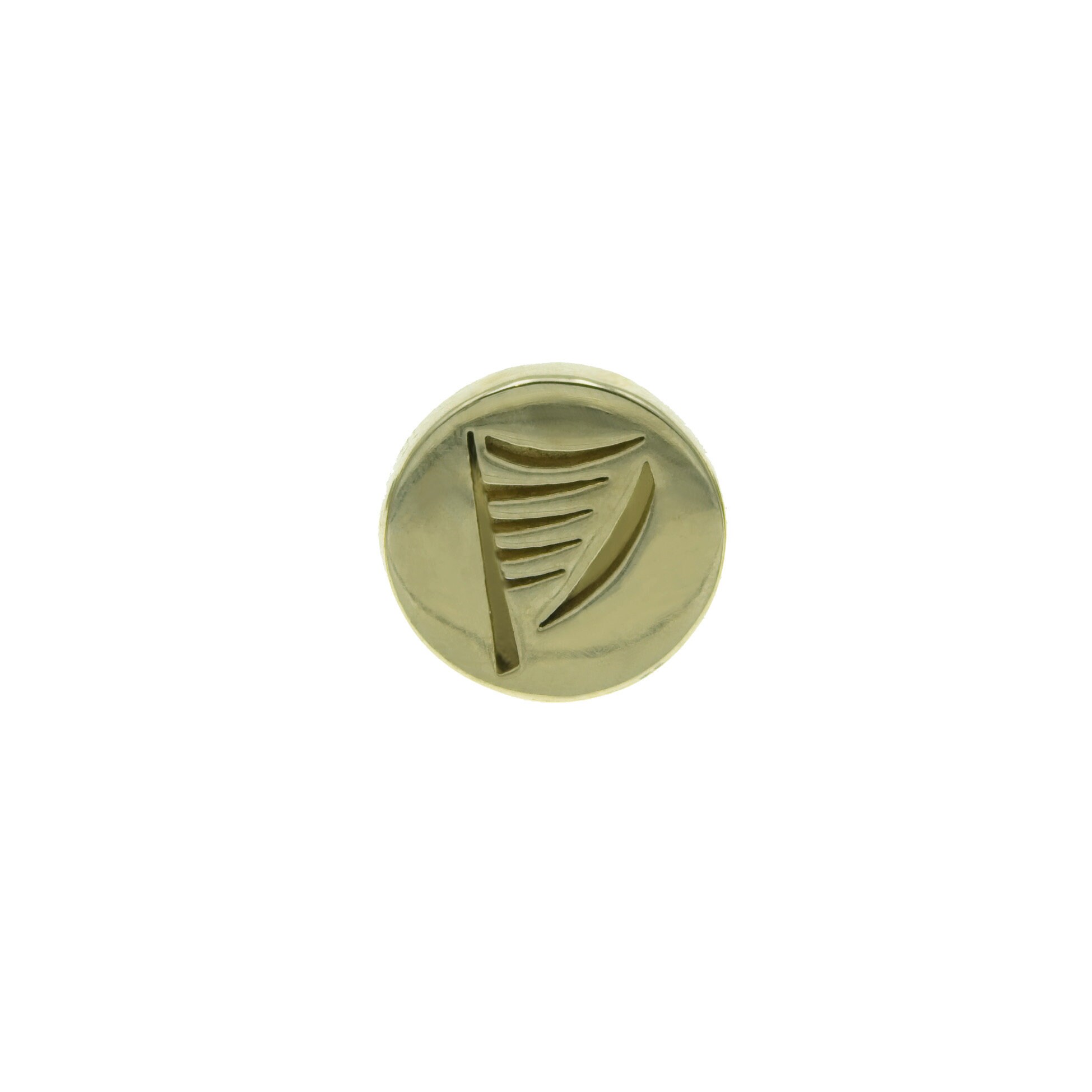 Lapel Pin - Harp • Brass • Button Pin • Suit Accessory • Groom Ware ...