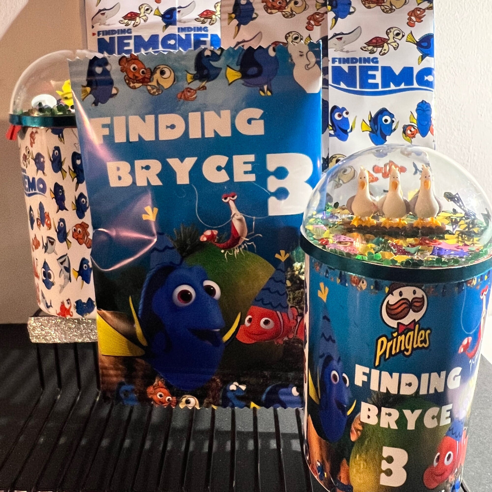 Finding Nemo Party Favors/chip Bags/pringles any Theme - Etsy