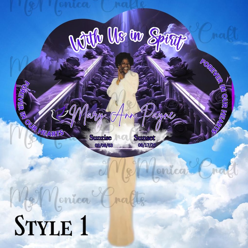 Memorial Fans; Celebration of Life Fans; Personalized Memorial Fans ...