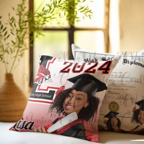 Personalized Diploma Pillow; Graduation Pillows; Personalized ...