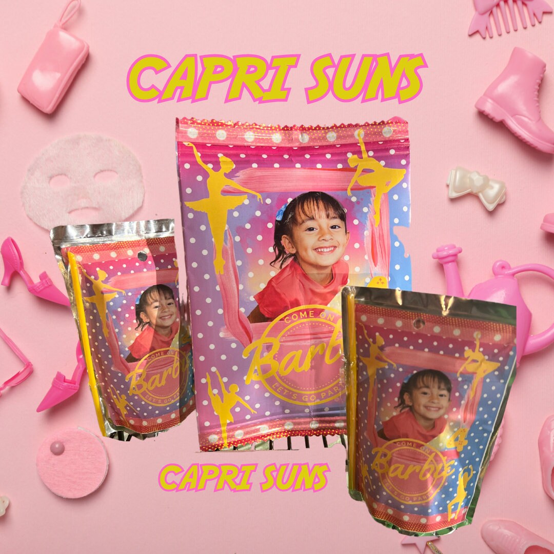 Pink Party Capri Sun; Capri Suns Party Favors; Pink Party; Come on ...