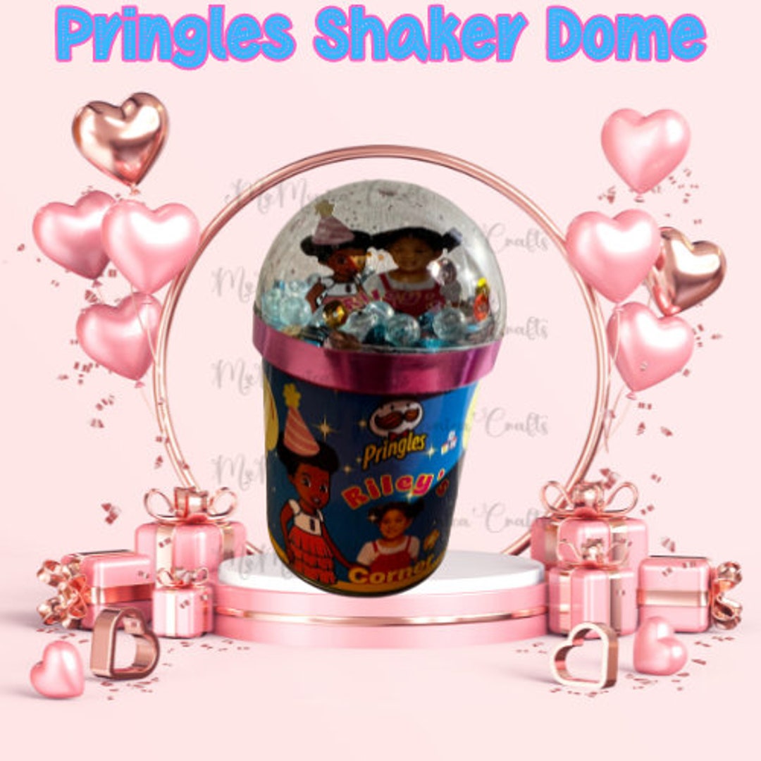 Gracie Corner Pringles; Gracie Personalized Pringles Dome Shaker; Gracie Birthday Party Favors ...