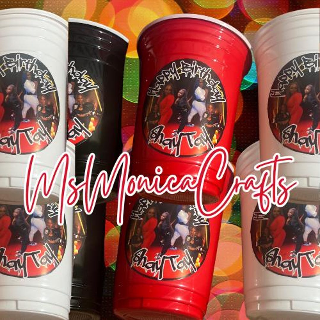 Personalized 16 Fl. Oz Party Cups - Customizable for Any Occasion ...