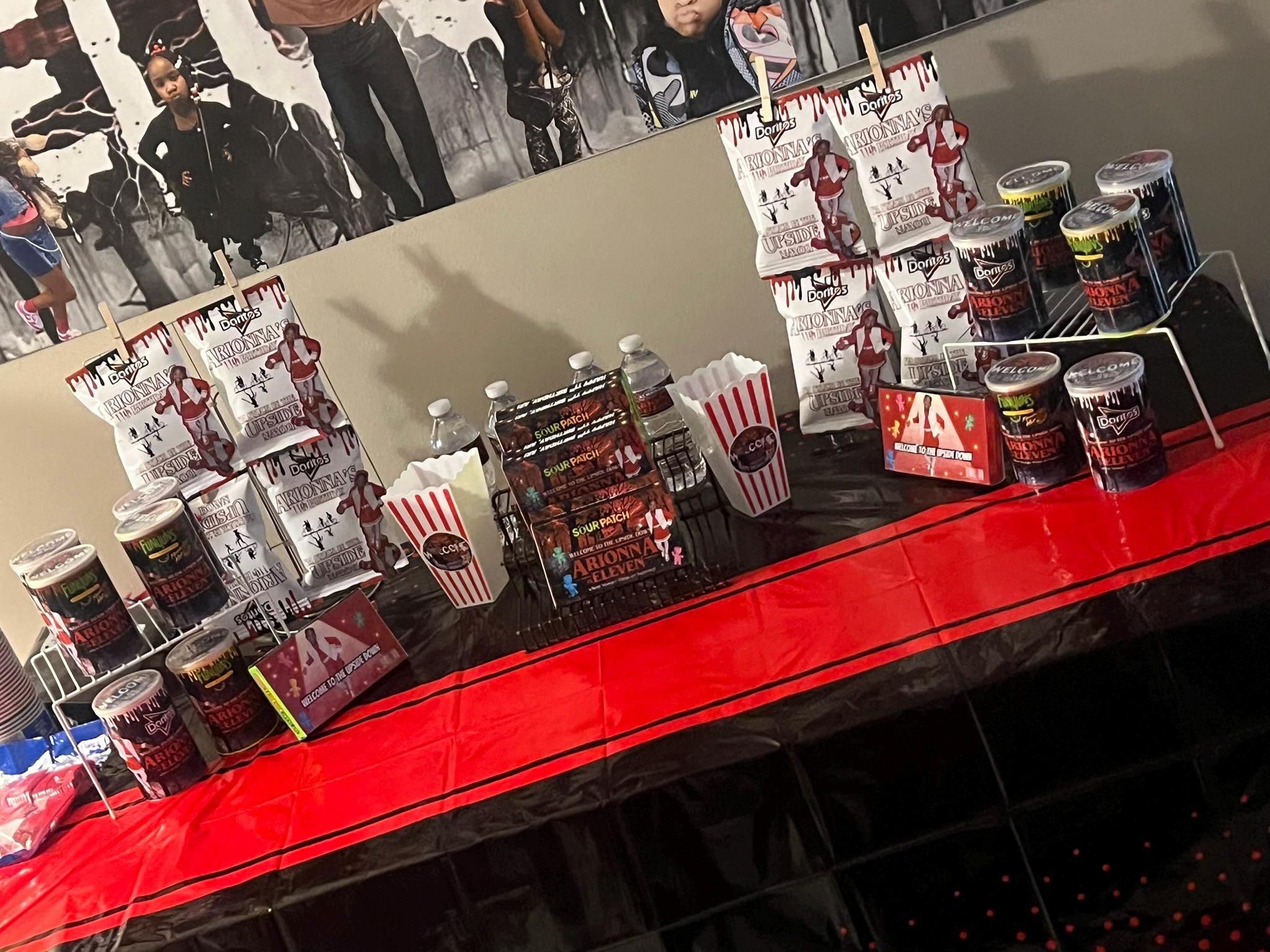 Upside Down Inspired Pringles Cans | Custom Chip Can Wraps | Horror ...