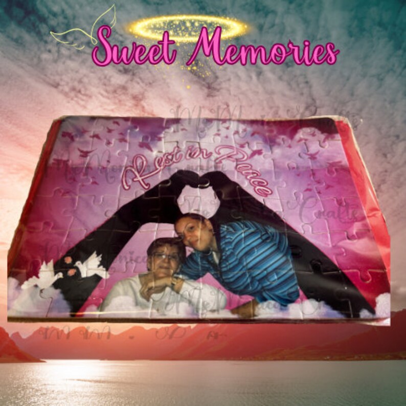 Memorial Jigsaw Puzzles in Loving Memory Remembrance Gift, Custom ...
