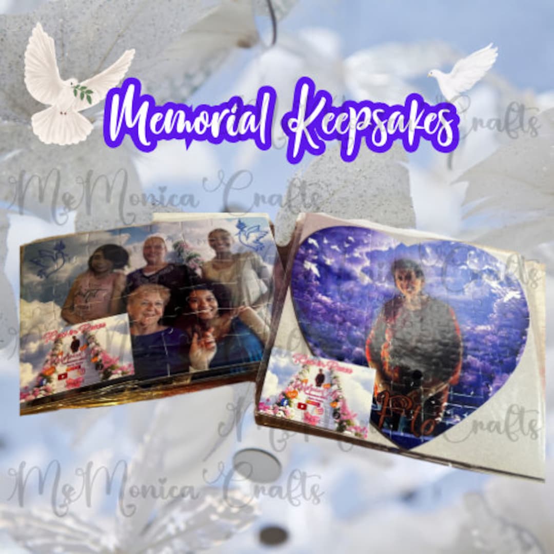 Memorial Jigsaw Puzzles; in Loving Memory Remembrance Gift, Custom ...