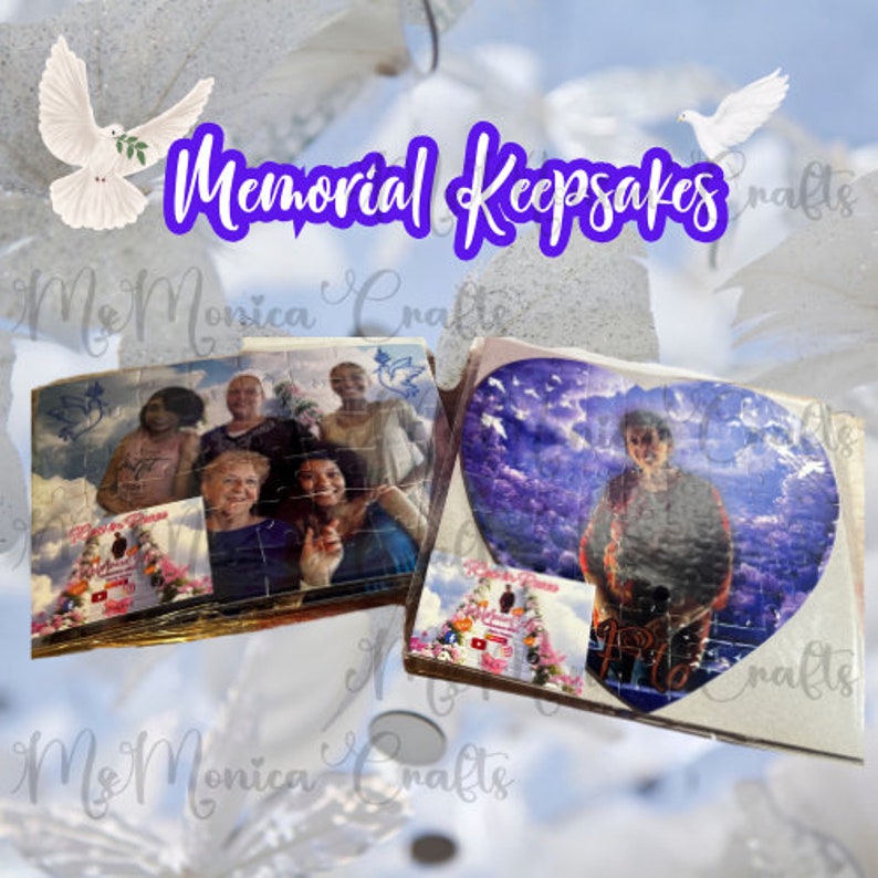 Memorial Jigsaw Puzzles; in Loving Memory Remembrance Gift, Custom ...