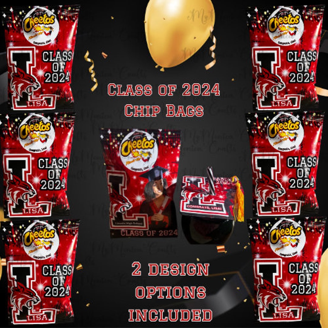 Graduation/prom Personalized Chip Bags; Graduation 2024; Graduation ...