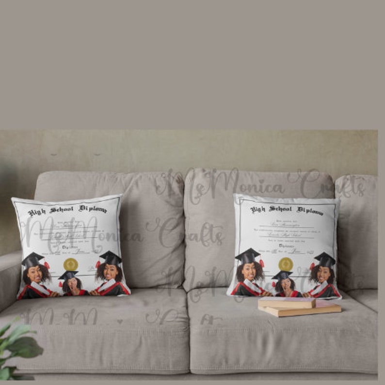 Personalized Diploma Pillow Graduation Pillows Personalized Graduation ...