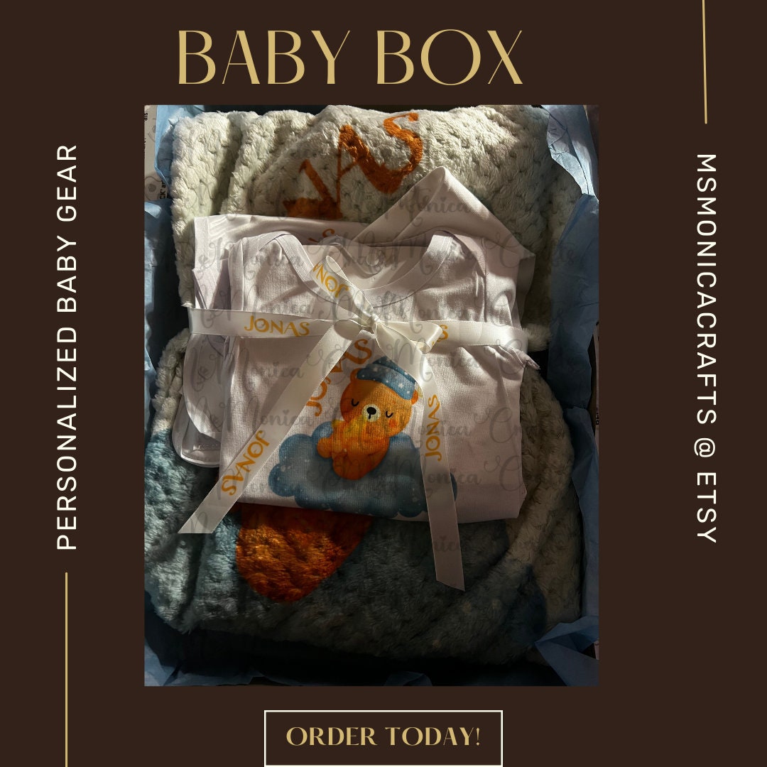Baby Boy Shower Gift Set; Baby Gift Set; Custom Baby Box Set; Any Theme ...