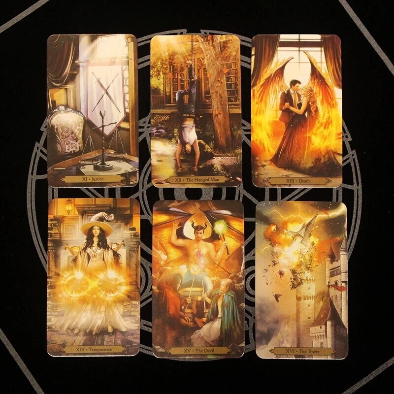 Tarot Cards Deck Wizards Tarot Cards Oracle Cards Deck - Etsy