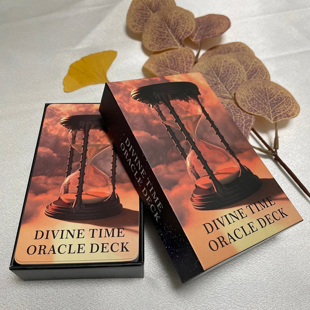 Oracle Deck Divine Time Oracle Deck New Oracle Card Deck Tarot Card Box Etsy