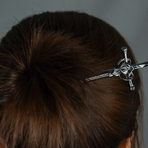 Warrior Sword Hair Stick, Sword Hair Pin, Gothic Hair Stick, Witchy ...