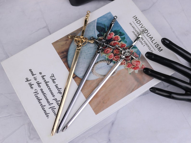 Warrior Sword Hair Stick Sword Hair Pin Gothic Hair Stick - Etsy