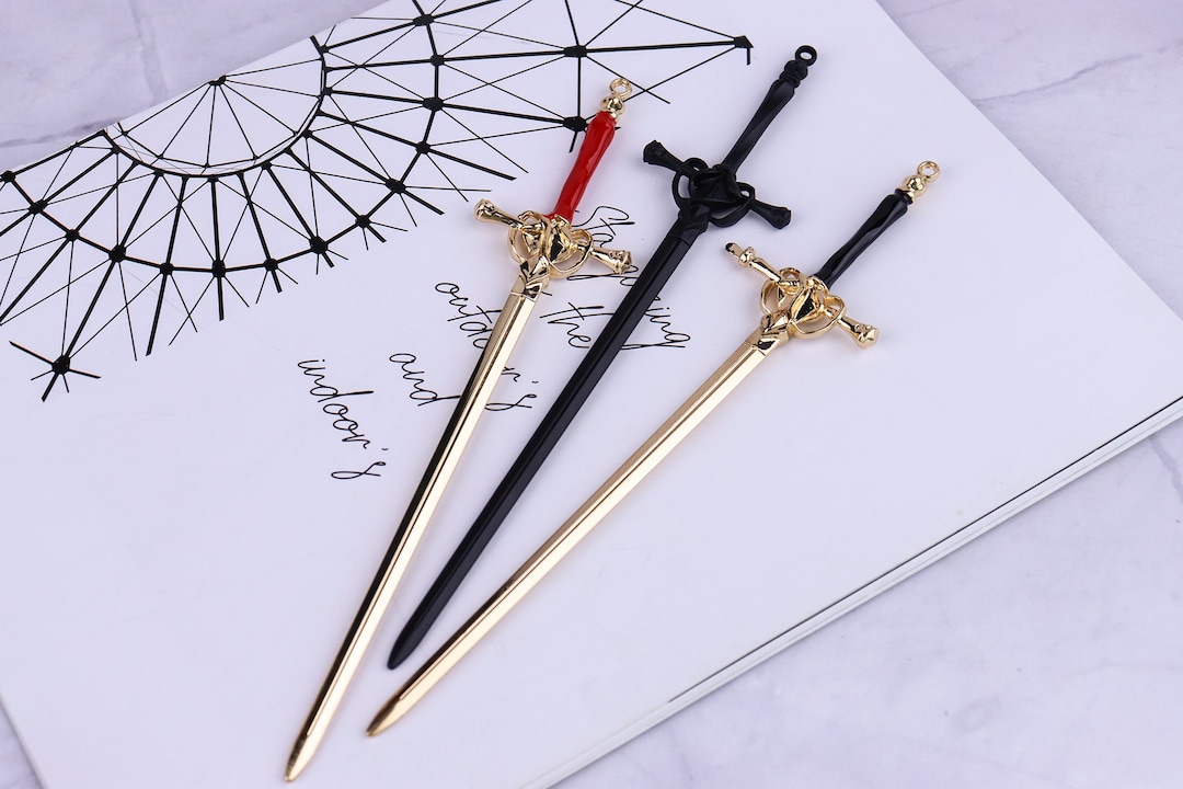 Warrior Sword Hair Stick, Sword Hair Pin, Gothic Hair Stick, Witchy ...