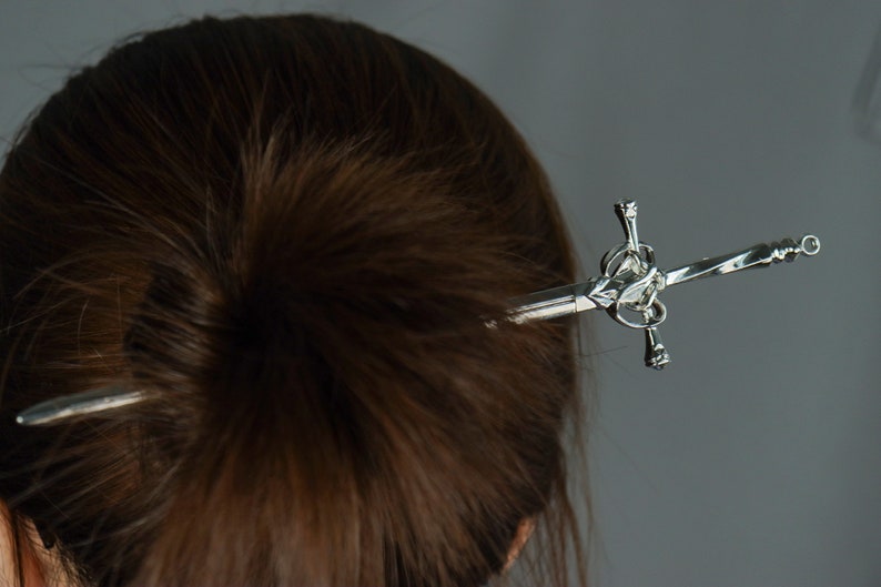 Warrior Sword Hair Stick Sword Hair Pin Gothic Hair Stick - Etsy