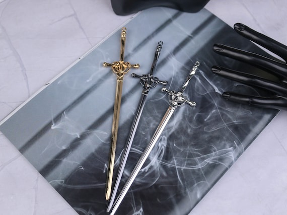 Warrior Sword Hair Stick Sword Hair Pin Gothic Hair Stick - Etsy