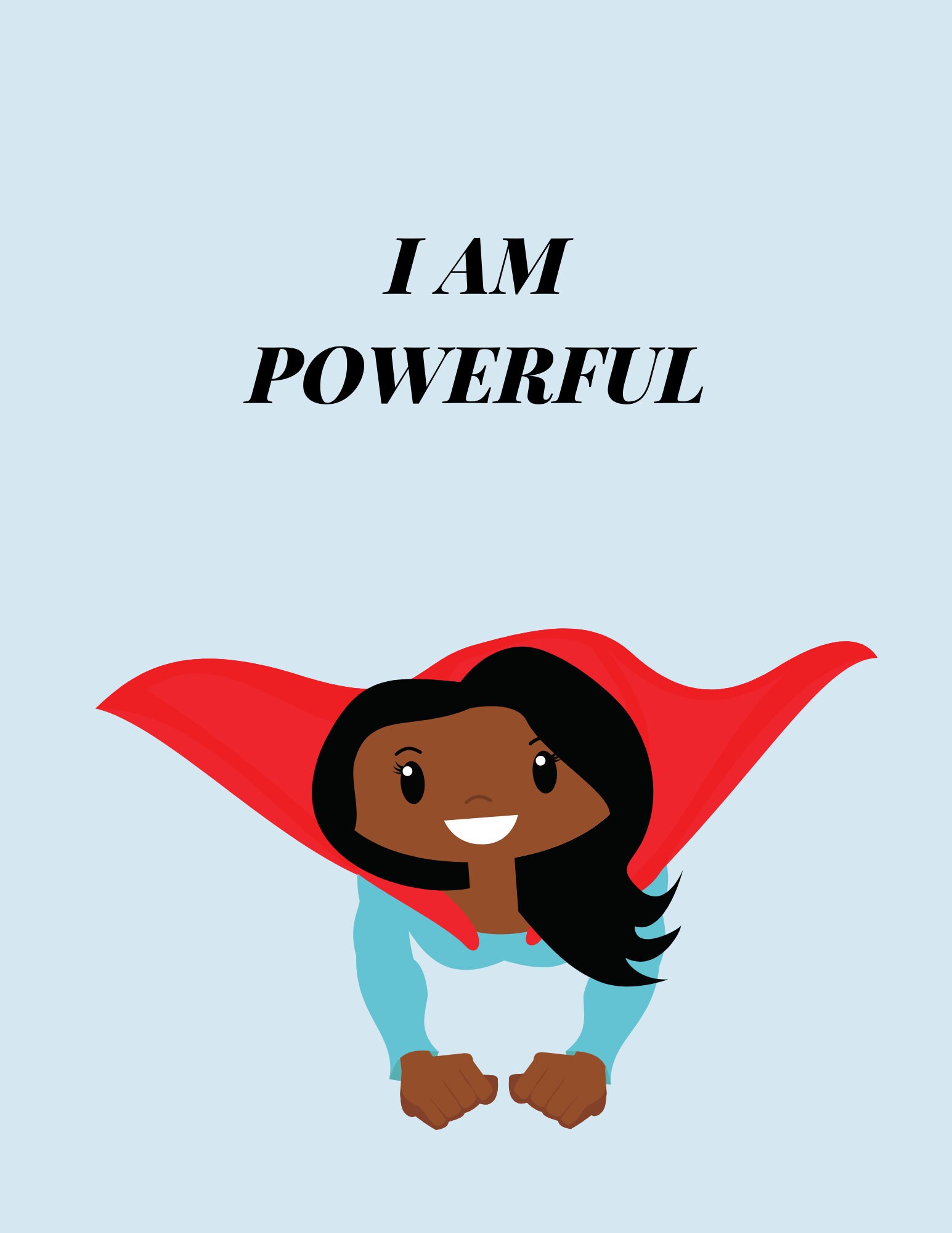 Children's Affirmation Printable Affirmations for Kids Black Kids ...