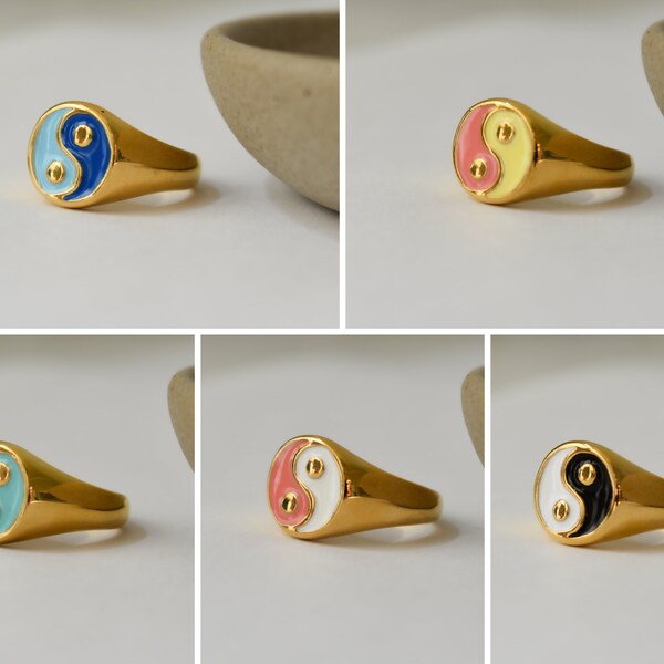 Colorful Yin Yang - Etsy