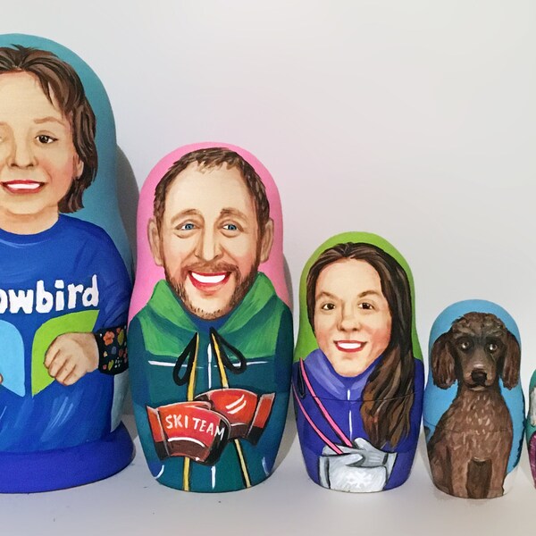 Nesting Doll Family - Etsy Nesting Doll Family - Etsy